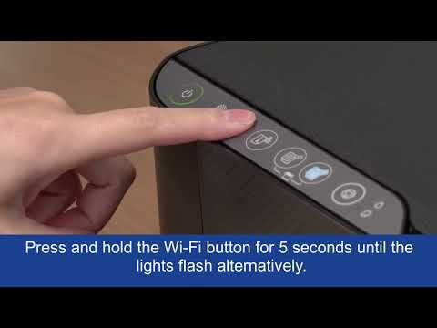 CISS EP8 How to connect your Epson EcoTank Printer L3250 to a Personal Computer using Wi Fi