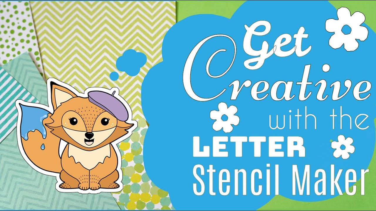 Create Designs with the New Letter Stencil Maker