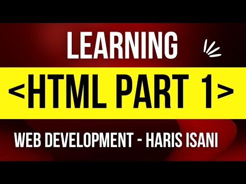 HTML - Hyper Text Markup - Language Part 1 | Basic Concept | Urdu | Hindi