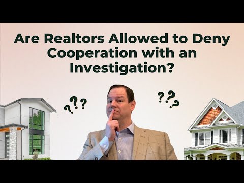 NC Real Estate Commission Complaint Investigation Cooperation Requirements