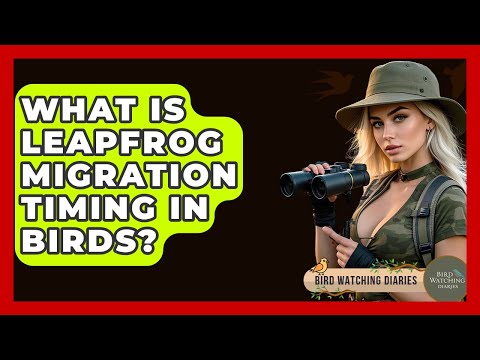 What Is Leapfrog Migration Timing In Birds? - Bird Watching Diaries