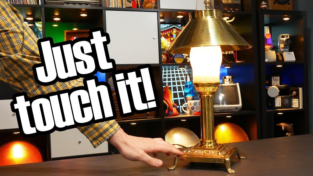 The touch lamp; a neat idea, and older than you'd think!