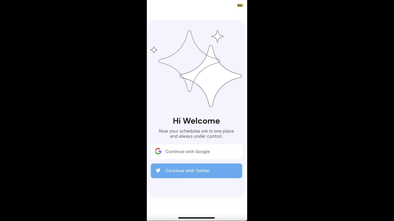 React Native Expo Calendar Schedule with Oath and local push notification