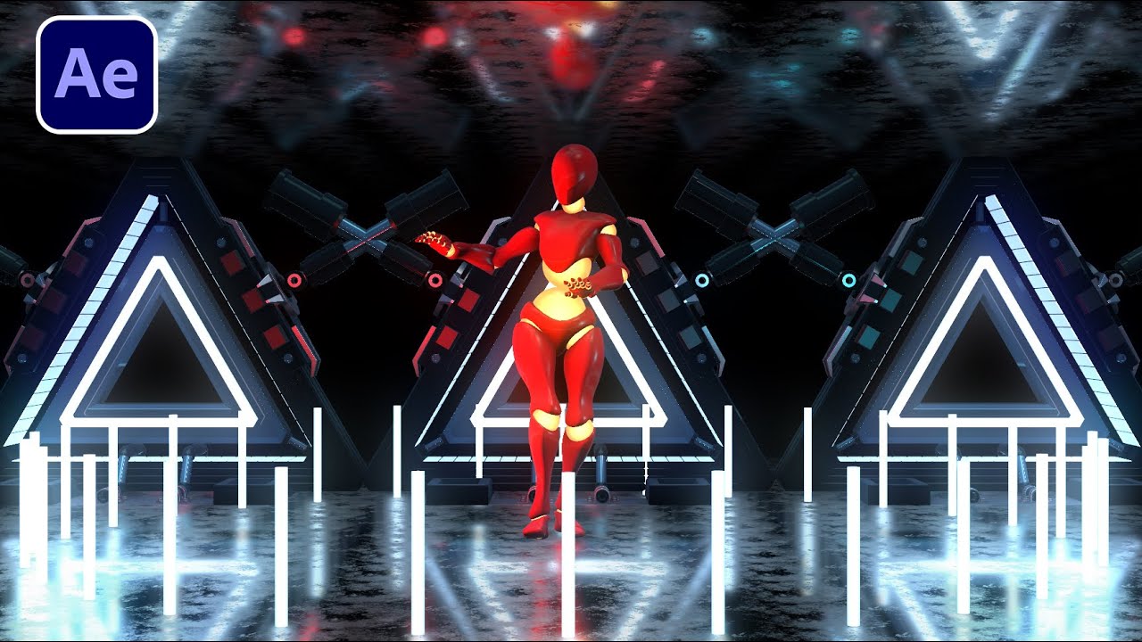 After Effects Tutorial | Dancing Character Animation | Element 3D Tutorial