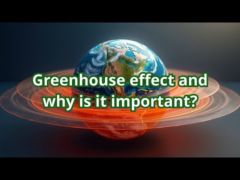 What is the greenhouse effect and why is it important?