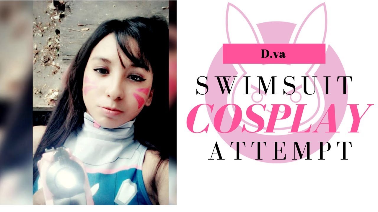 D.va Swimsuit Cosplay Attempt
