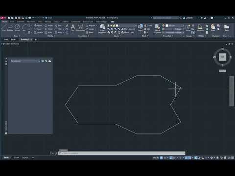 ACAD34.7 Shorten a Line using LENGTHEN (total)