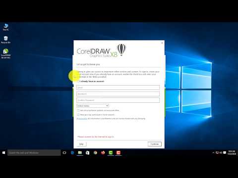 How To Install CorelDraw X8