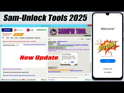 Samsung New FRP Tool 2025 | For One Click FRP Bypass (Samfw 4.9 )