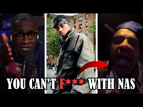 Shannon Sharpe GOES CRAZY On Jim Jones over Nas "You Can't F*** With Nas Lyrically"