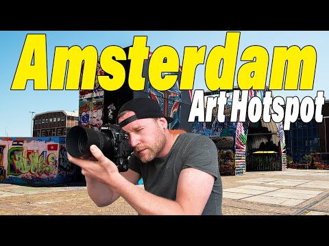 The unknown gems of Amsterdam - Creating live amazing fine art prints of NDSM - #travelvlog #fineart