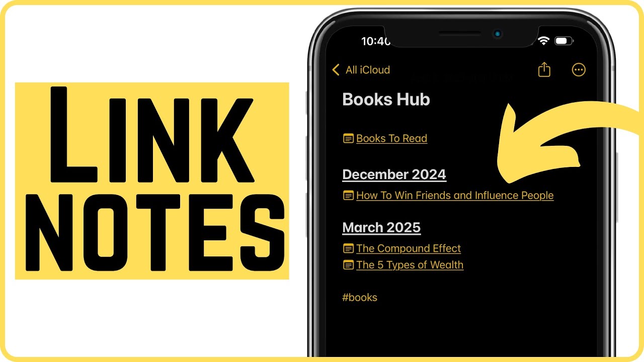 How To Link Between Notes In Apple Notes (Step-By-Step)