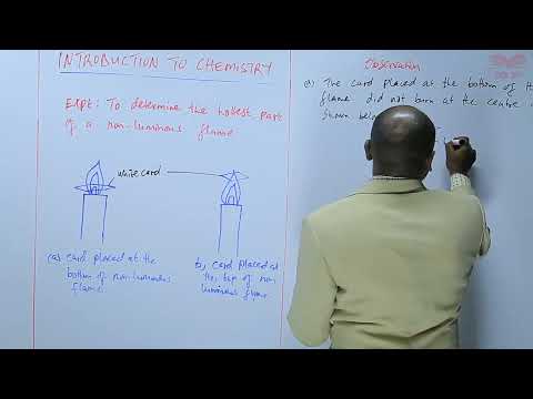 Determining the Hottest Part of a Non - Luminous Flame - L11