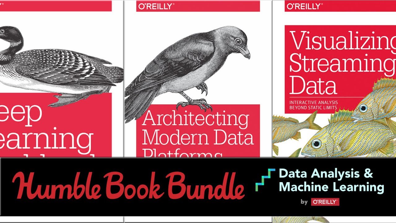 Data Analysis & Machine Learning Book Humble Bundle by O'Reilly Press