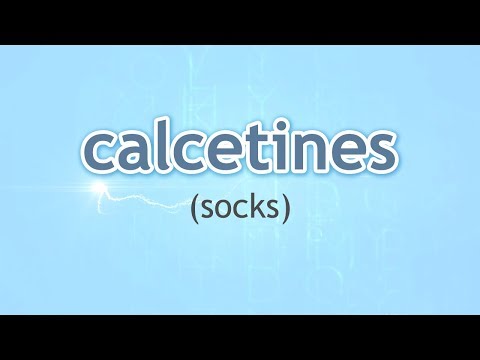How to Pronounce Socks (Calcetines) in Spanish