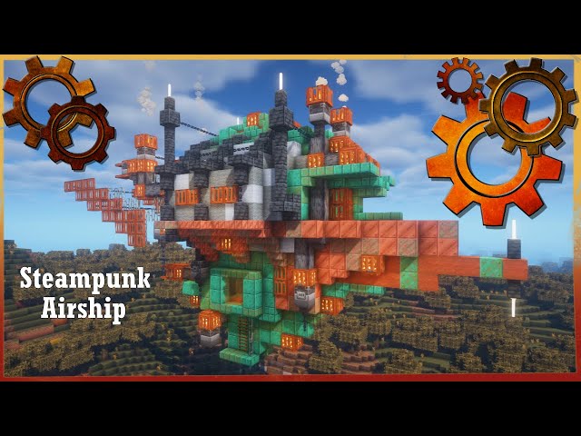 Steampunk Airship Minecraft Map