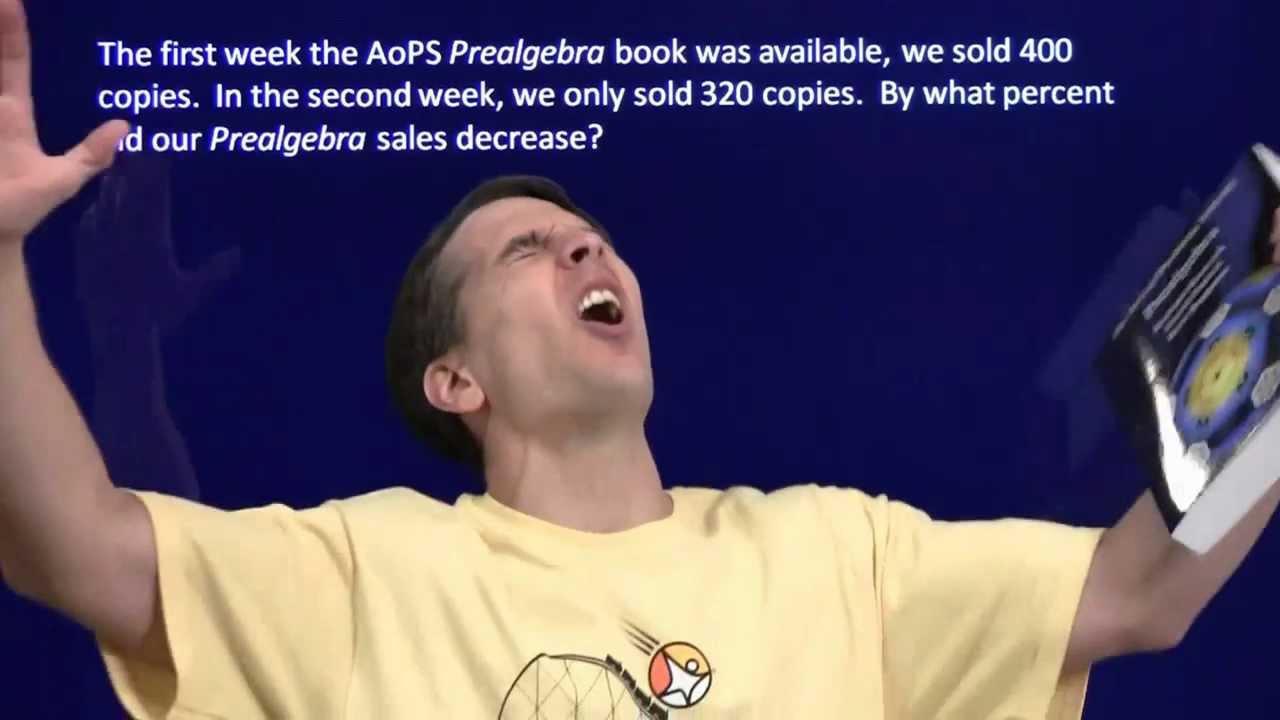 Art of Problem Solving: Percent Increase and Decrease Part 2