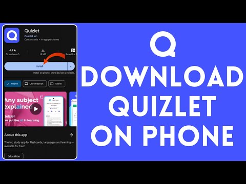 How to Download Quizlet on Phone 2024 | Install Quizlet on Phone