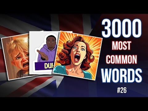 3000 Most Common English Words #26 (with Picture & Pronunciation & Story)