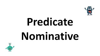 Predicate Nominative Watch HD Mp4 Video Download Free