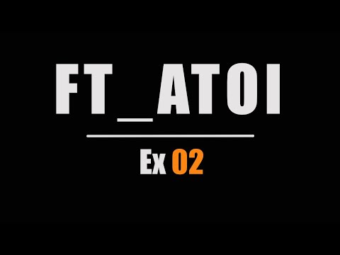ft_atoi libft | ex02
