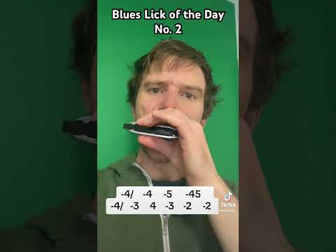 Blues Lick of the Day No. 2 #harmonica #harptabs #blues #harmonicalesson