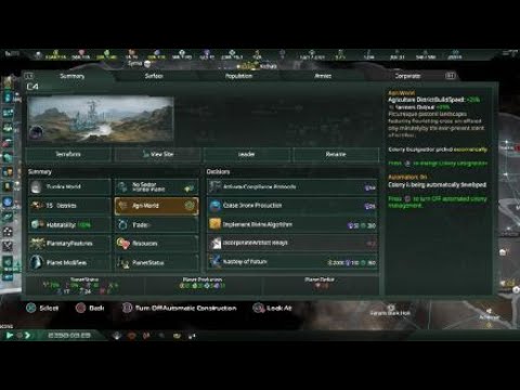 Stellaris: Console Edition planet automatic