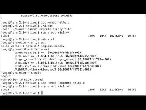 Episode 3.2 - Native Coprocessor Applications