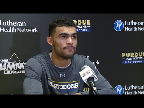 PFW John Konchar, Kason Harrell and head coach Jon Coffman full interview on 1/10/19