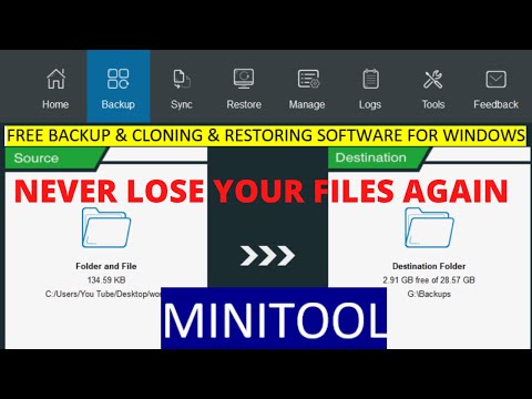 Never Lose your Files AGAIN – MiniTool - Free Backup & Cloning & Restoring Software for Windows
