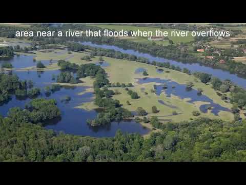 floodplain meaning | Vocabulary for Kids | Children's Dictionary | Learn English Vocabulary
