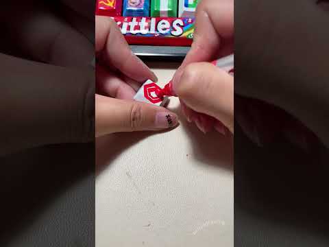Drawing YouTube Studio logo on the keyboard #shorts #diy #art #tiktok #trending