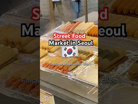 Seoul, South Korea Street Food Market 🇰🇷Travel Vlog with a Foodie #southkorea