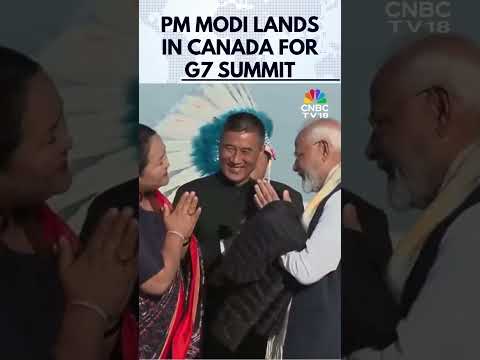 PM Narendra Modi Lands In Canada To Attend The 51st G7 Summit In Kananaskis, Alberta | N18G