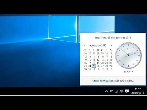 COMO MUDAR A HORA DO COMPUTADOR