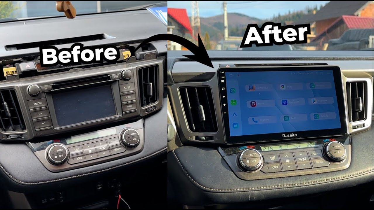 Toyota Rav4 Dedicated Android GPS Navigation System | dasaita.com