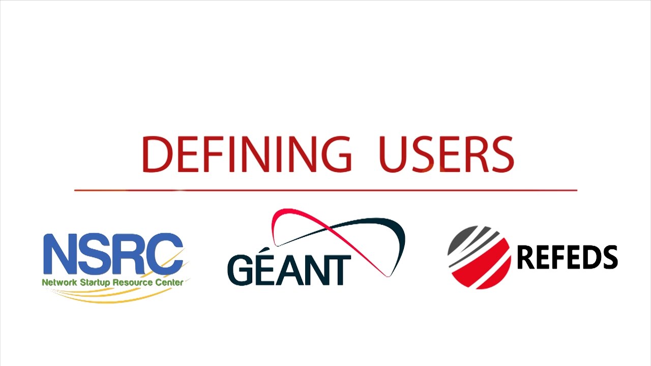 Defining Users