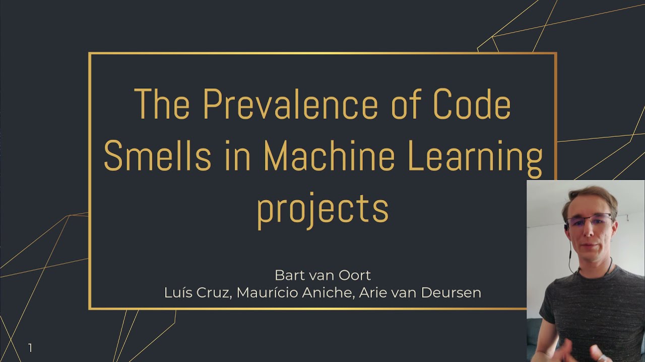 WAIN'21 - The Prevalence of Code Smells in Machine Learning projects