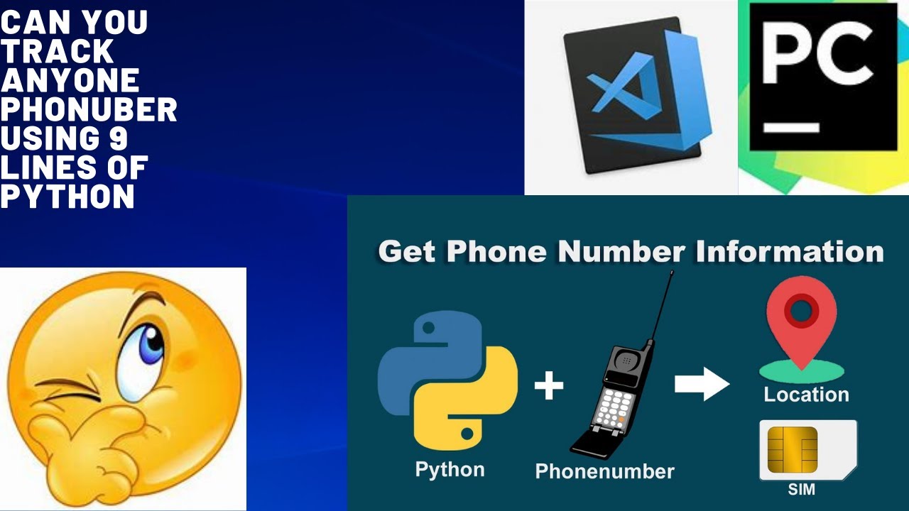 How to Create Phonenumber Tracker using 9 lines of Python