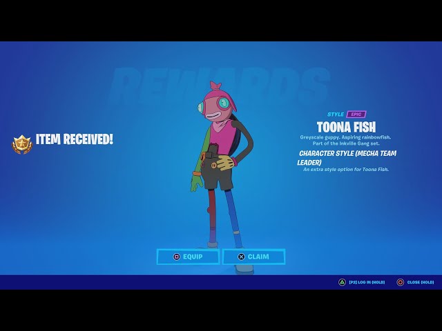 How to unlock all the new Toona Fish styles in Fortnite Chapter 2 Season 8