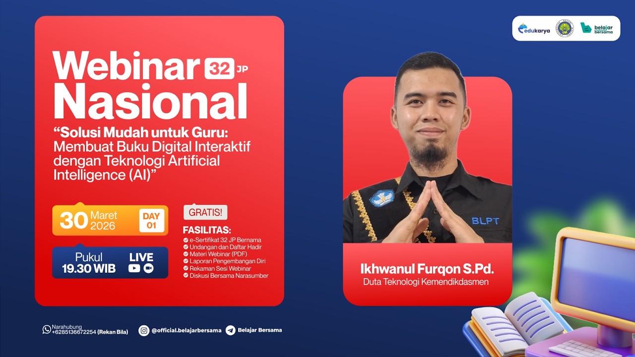 H1: Webinar Solusi Mudah Membuat Buku Digital Interaktif dengan Teknologi Artificial Intelligence