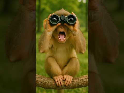 What Surprised the Monkey? Too Funny 🤣😂”