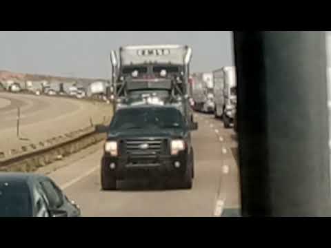 Traveling I-80 Wyoming in summer.  Road construction on the continental divide.   2021-07-25   16:29