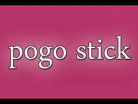 Pogo Stick Meaning