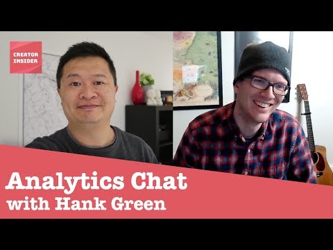 Hank Green interviews YouTube employee about YouTube Analytics and Creator Insider
