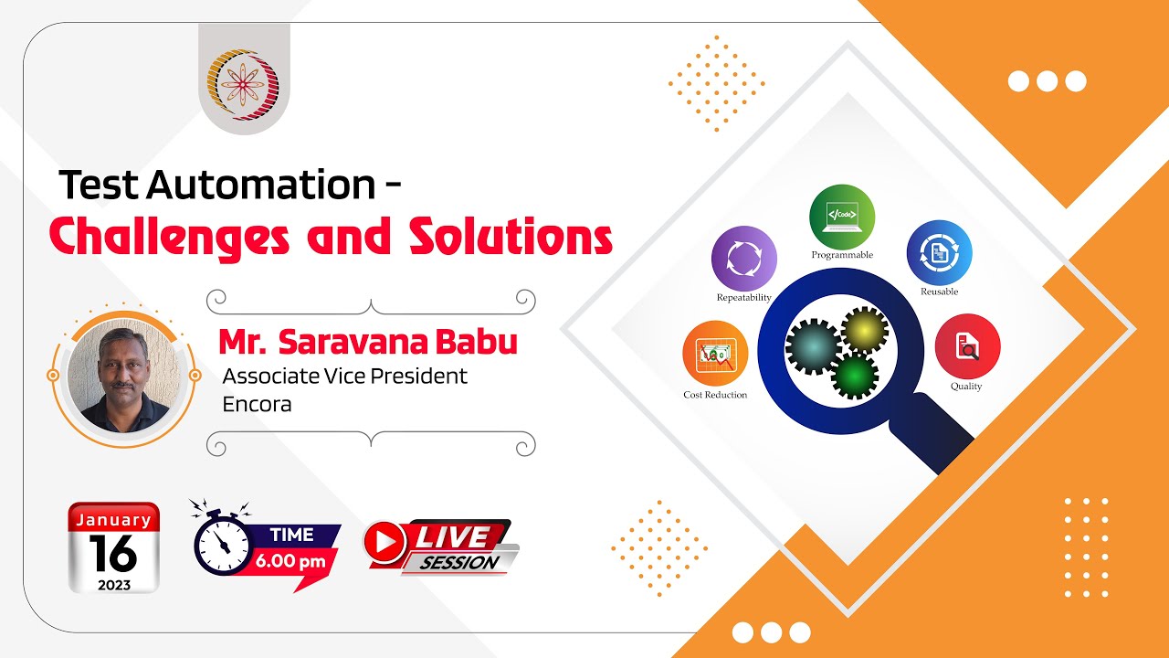 LIVE _  Test Automation -Challenges and Solutions
