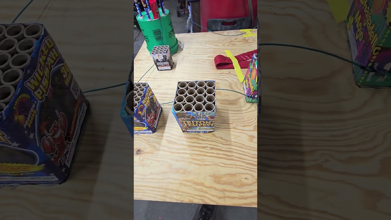 How to Fuse Cakes and Mortar Fireworks together!
