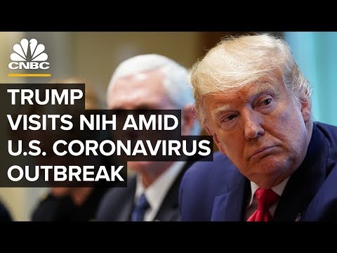 Trump visits NIH vaccine research center amid coronavirus spread in the US – 3/3/2020