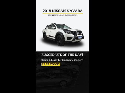 ππππππ ππ-π! π» - 2018 Nissan Navara ST-X UTE