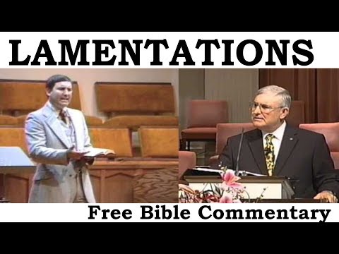 Lamentations Chapter 3 Free Bible Commentary With Pastor Teacher, Dr Bob Utley